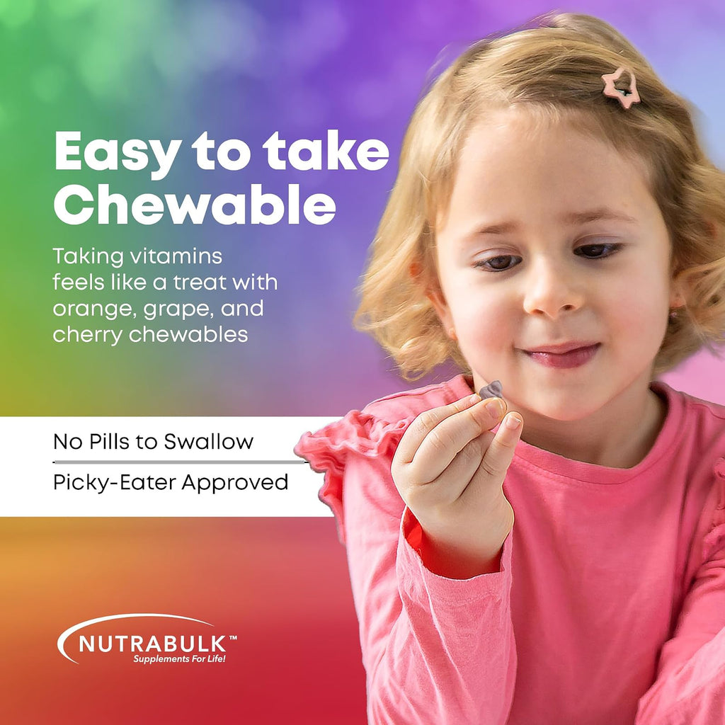 NutraBulk gummy multivitamin for kids