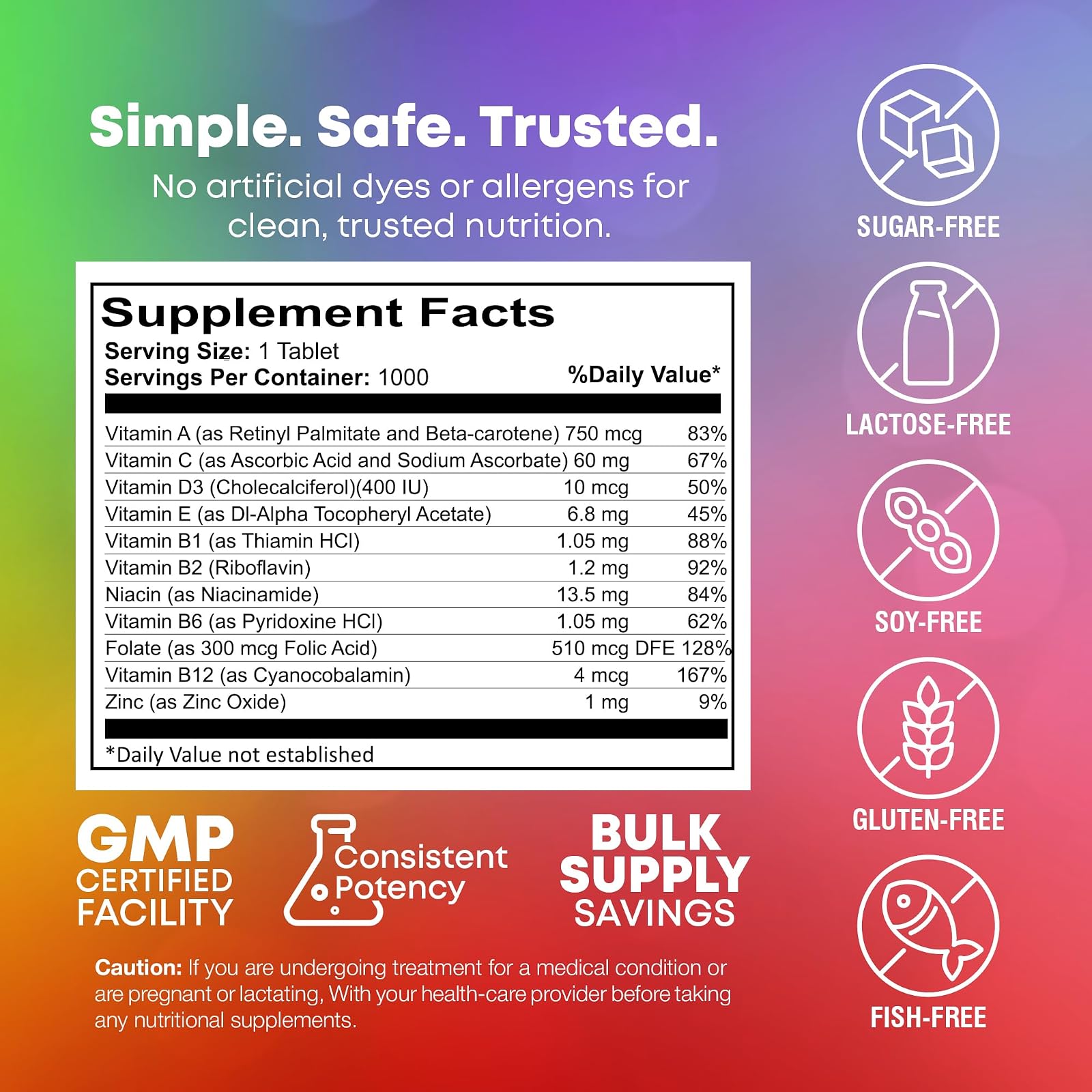 NutraBulk kids vitamins for strong bones