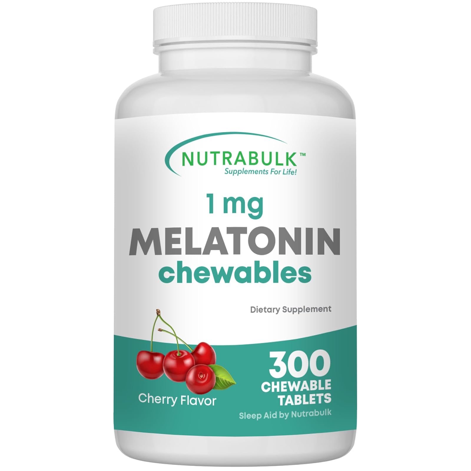 NutraBulk melatonin chewable tablets