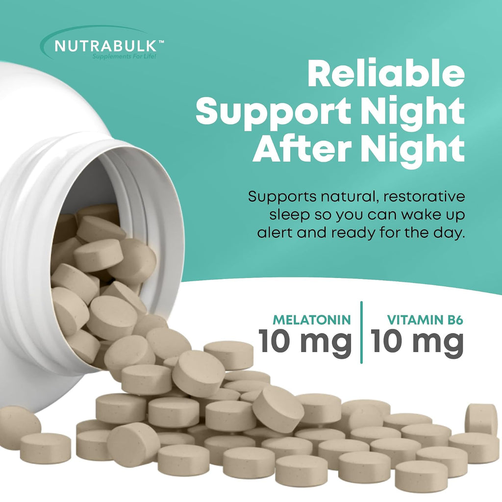 NutraBulk melatonin for better sleep