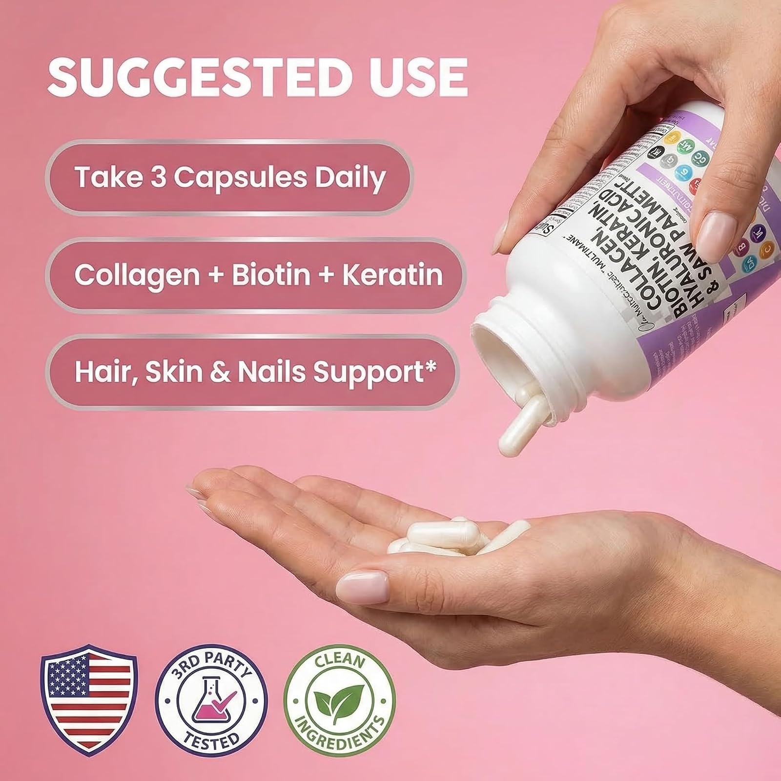 Nutraceuticals collagen for youthful appearance