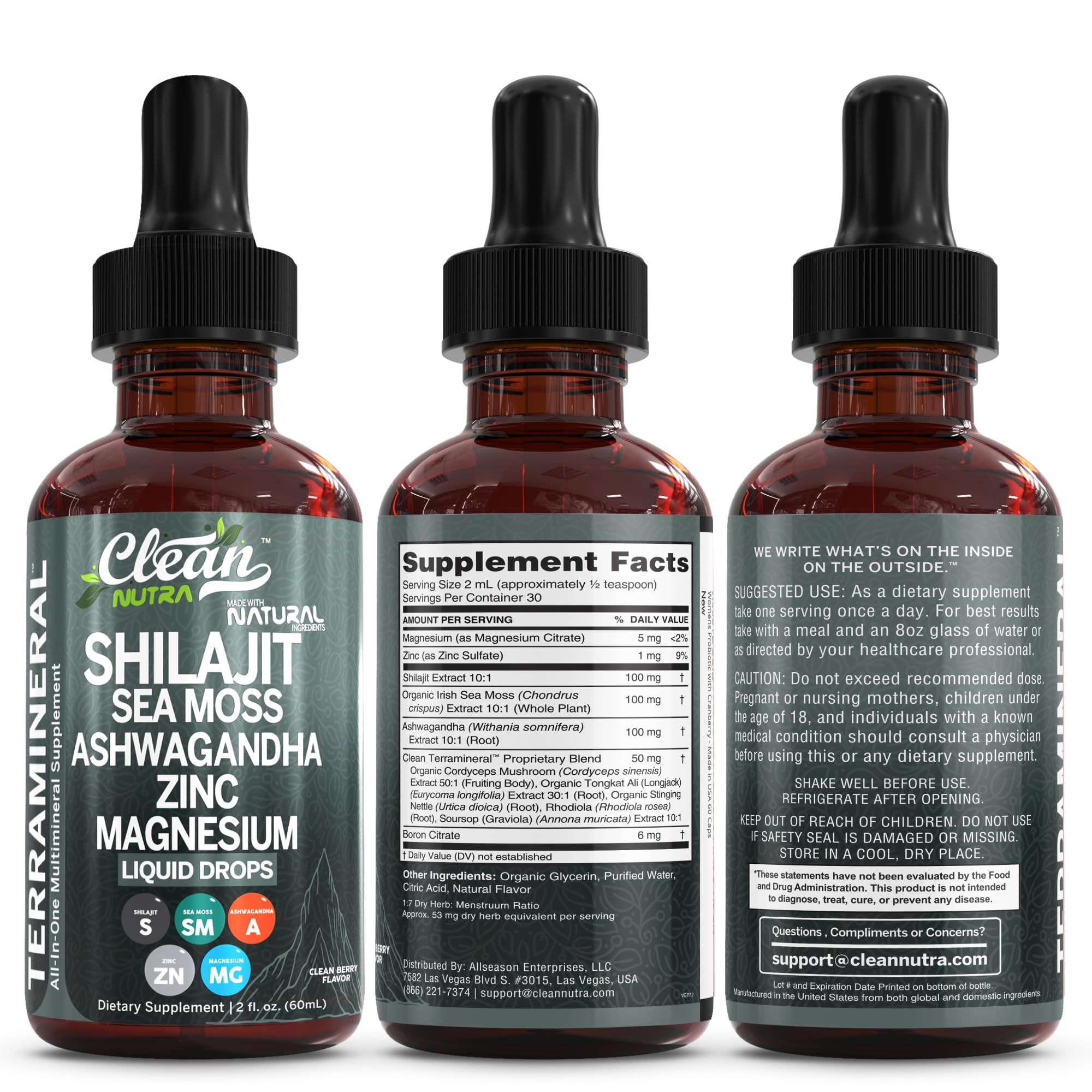 Nutraceuticals for energy and vitality