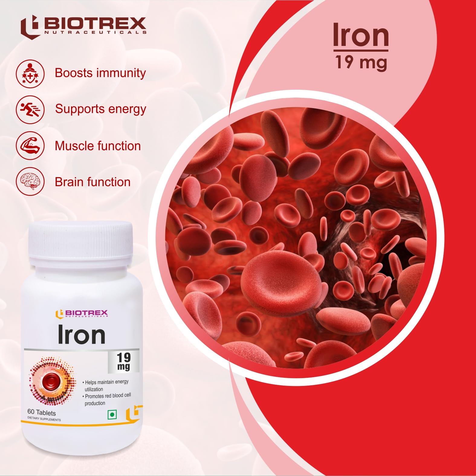 Nutraceuticals iron for daily wellness