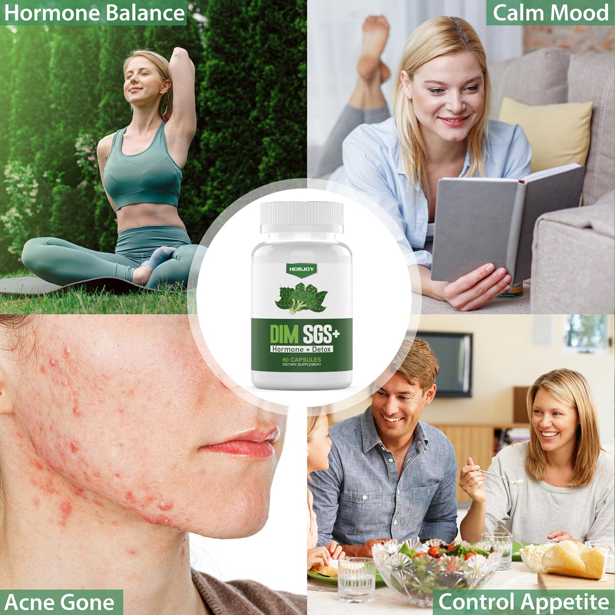 Nutraceuticals vitamins for optimal hormone support