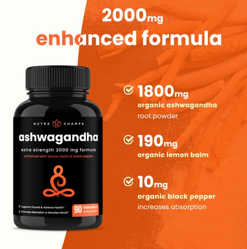 NutraChamps ashwagandha for balanced mood
