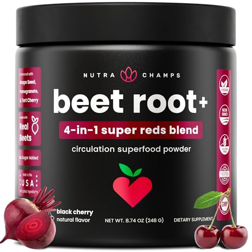 NutraChamps beet root powder benefits