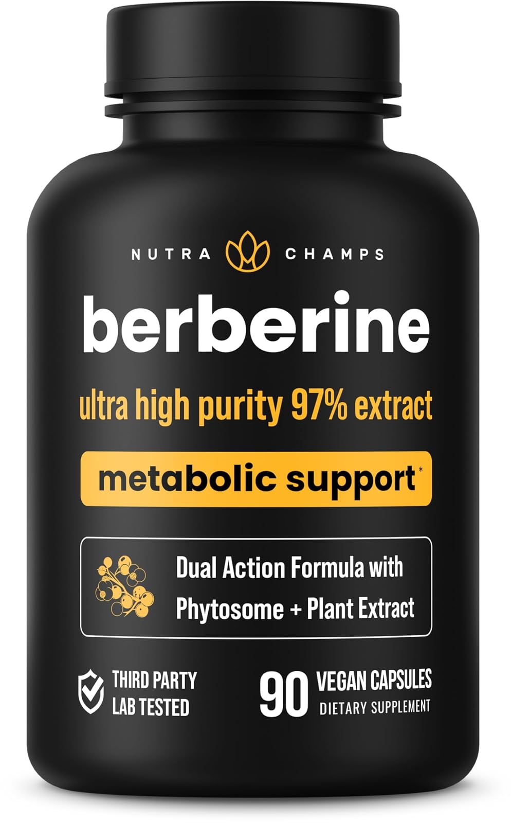 NutraChamps berberine HCL capsules