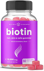NutraChamps biotin gummies for hair