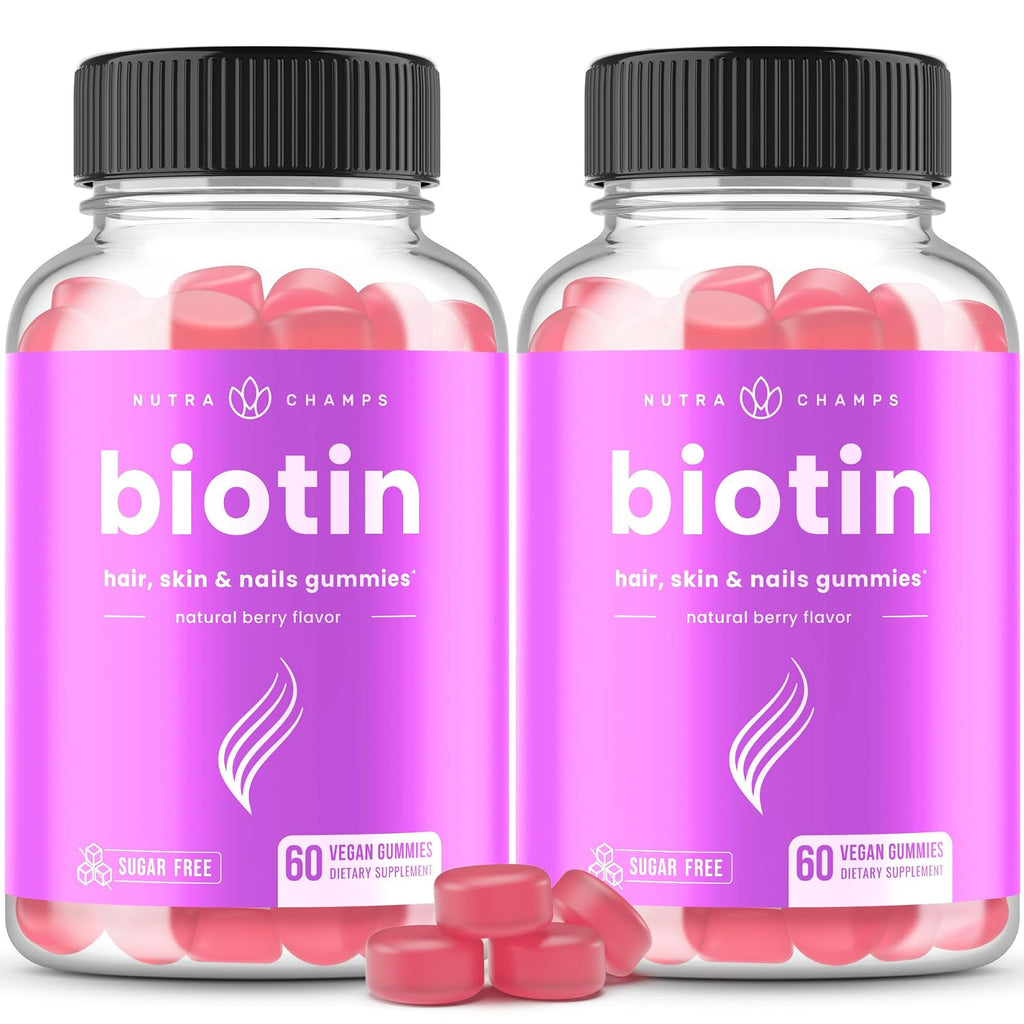 NutraChamps biotin gummies for hair