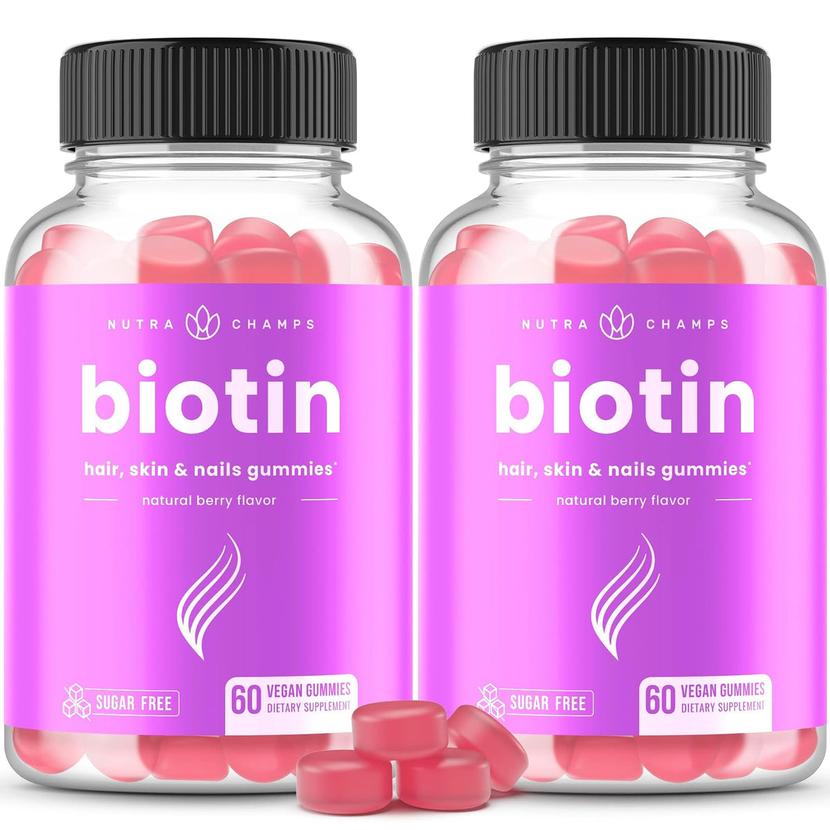 NutraChamps biotin gummies for hair