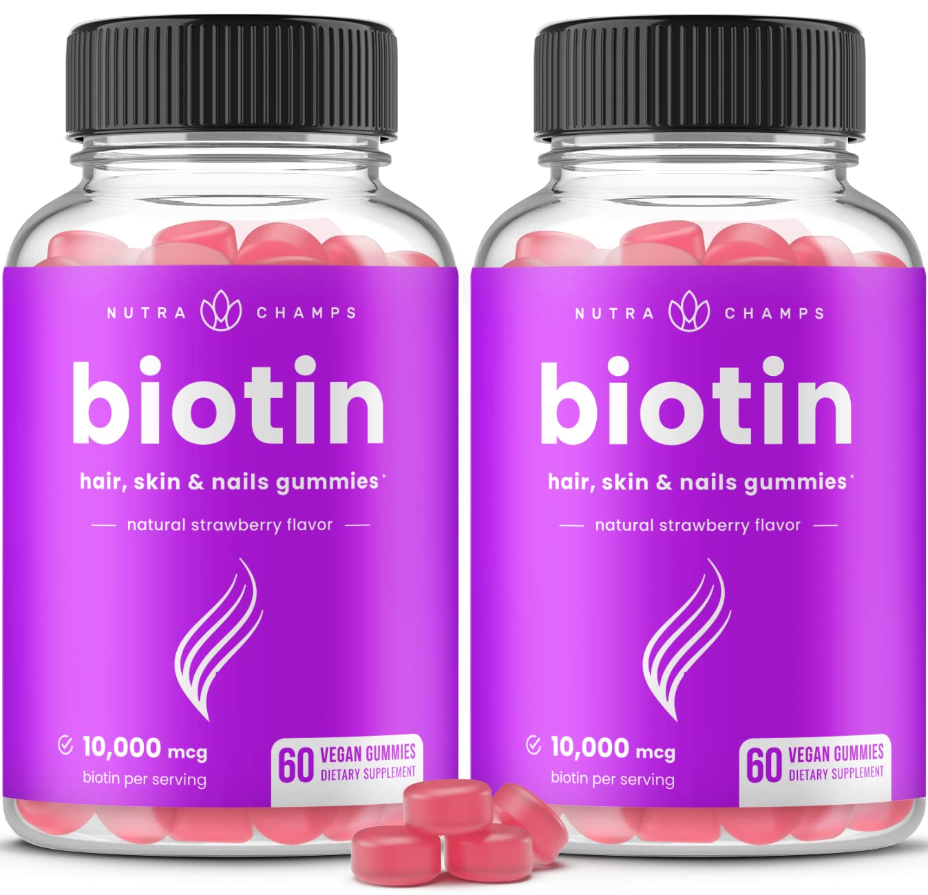 NutraChamps biotin gummies for hair