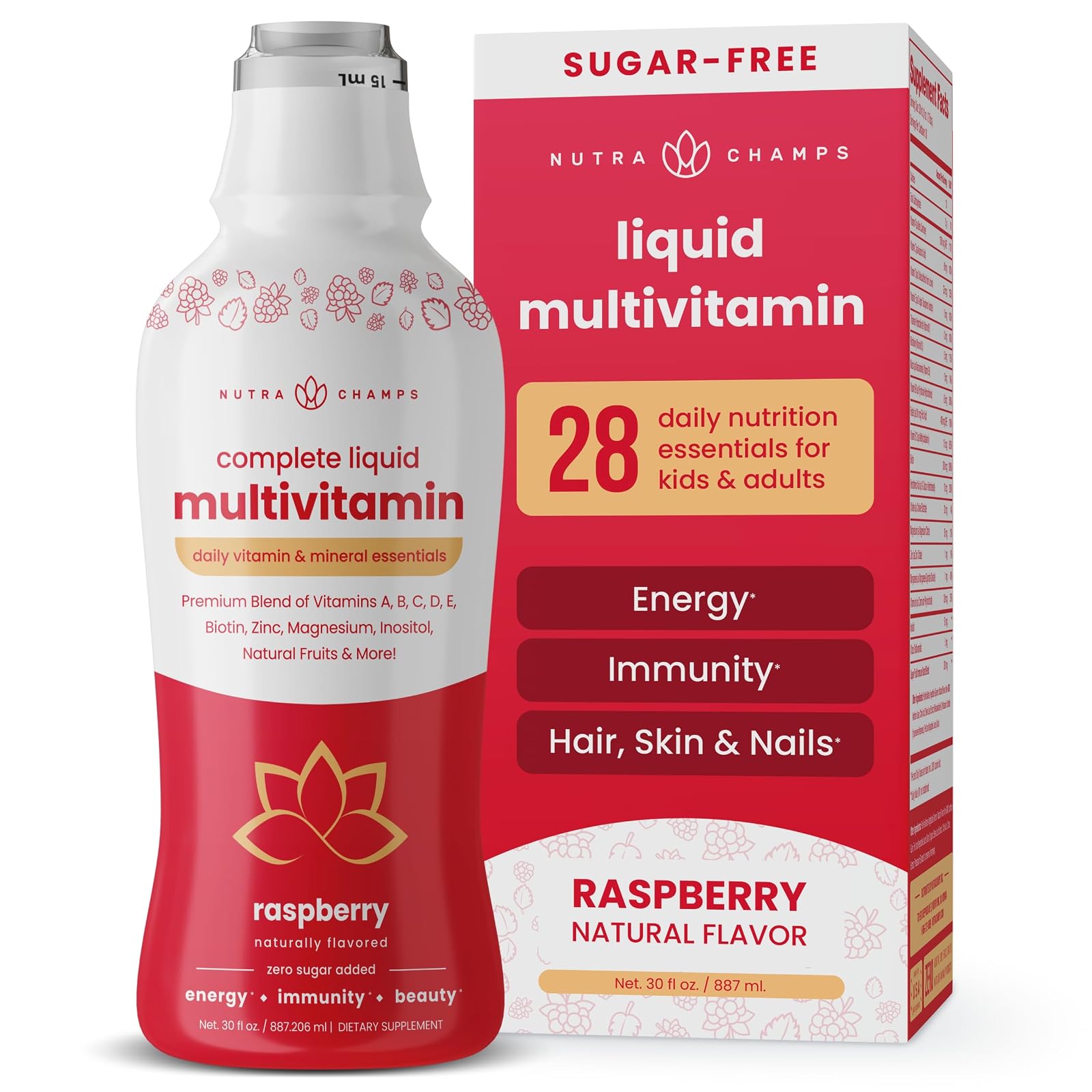 NutraChamps complete liquid multivitamins