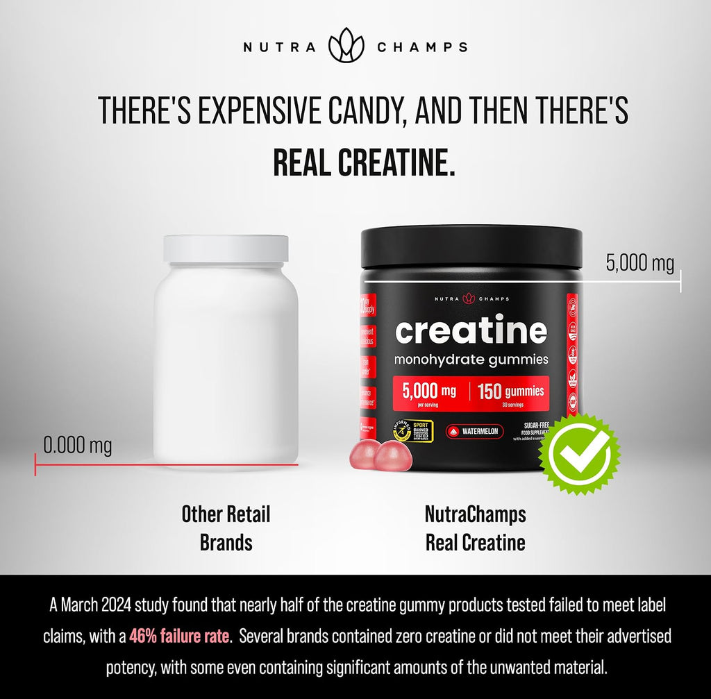 NutraChamps creatine for workout recovery
