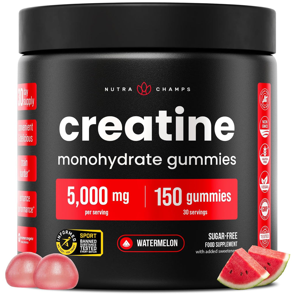 NutraChamps creatine gummies for energy