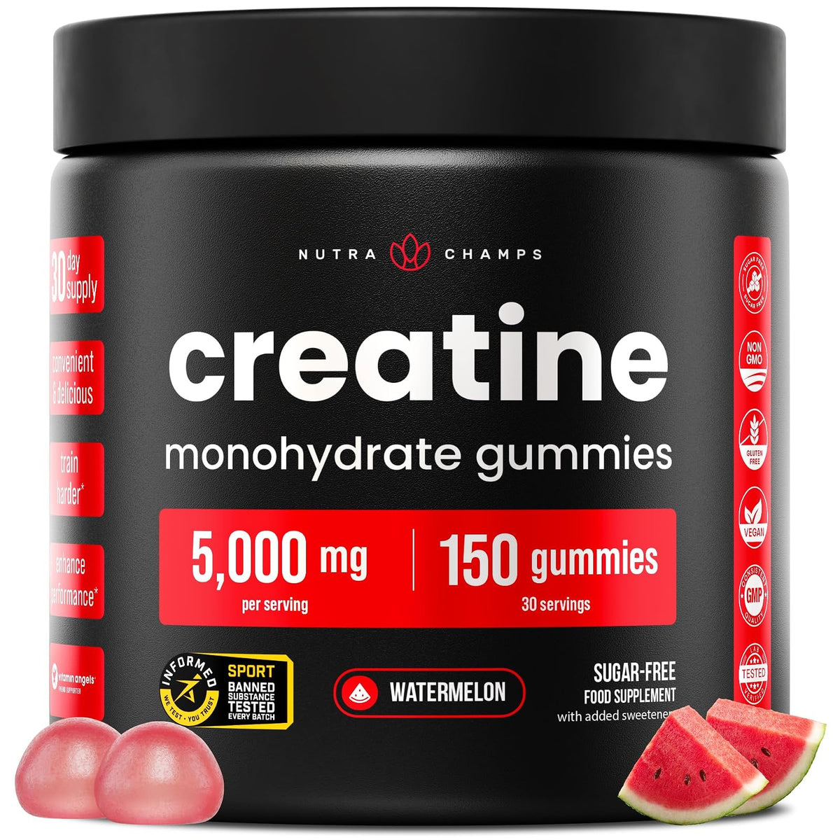 NutraChamps creatine gummies for energy