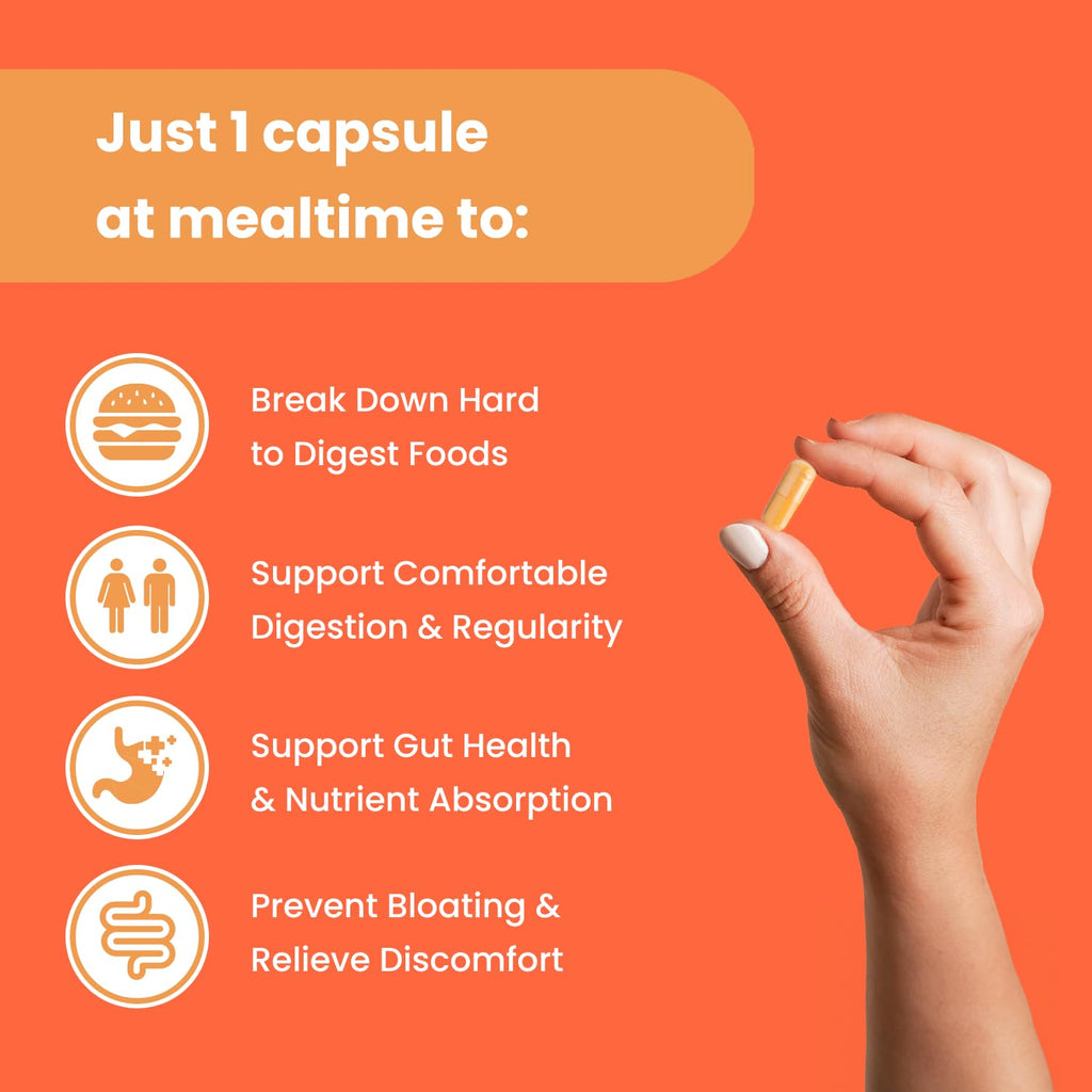 NutraChamps digestive enzymes for daily wellness