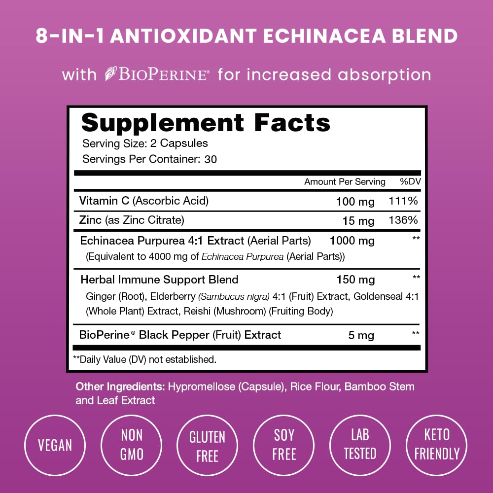 NutraChamps echinacea for cold relief