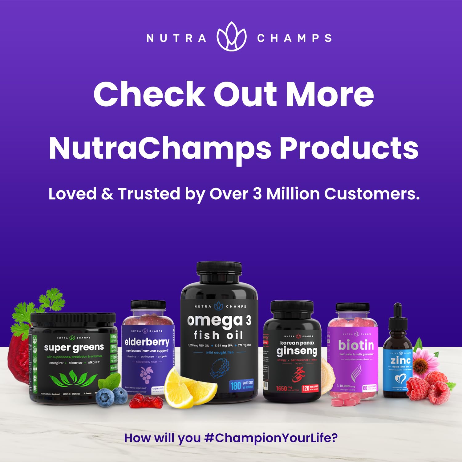 NutraChamps elderberry gummies for seasonal support