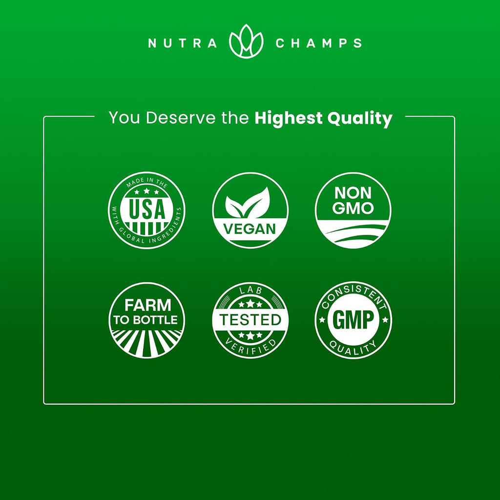 NutraChamps greens powders for gut health
