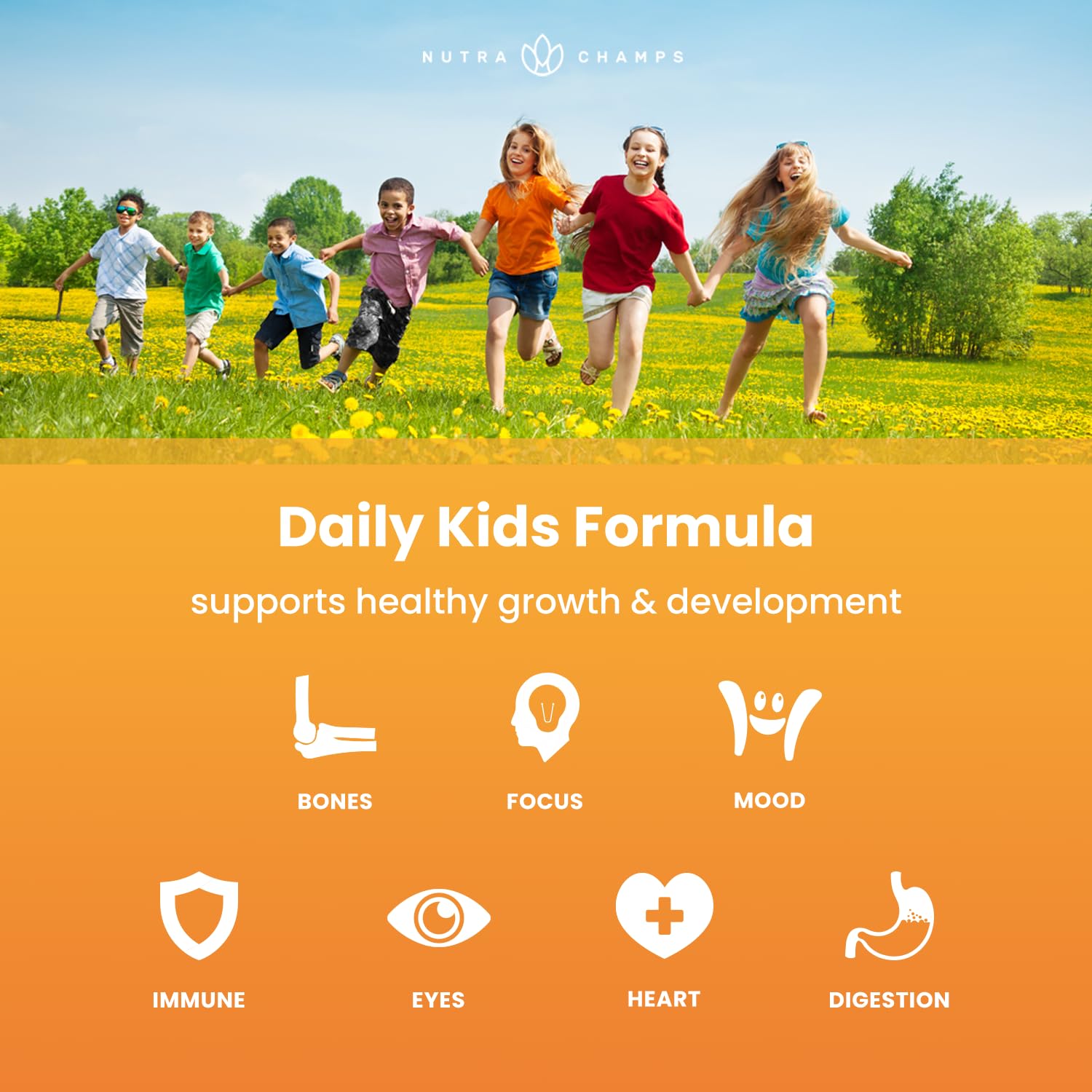 NutraChamps gummy multivitamins for children