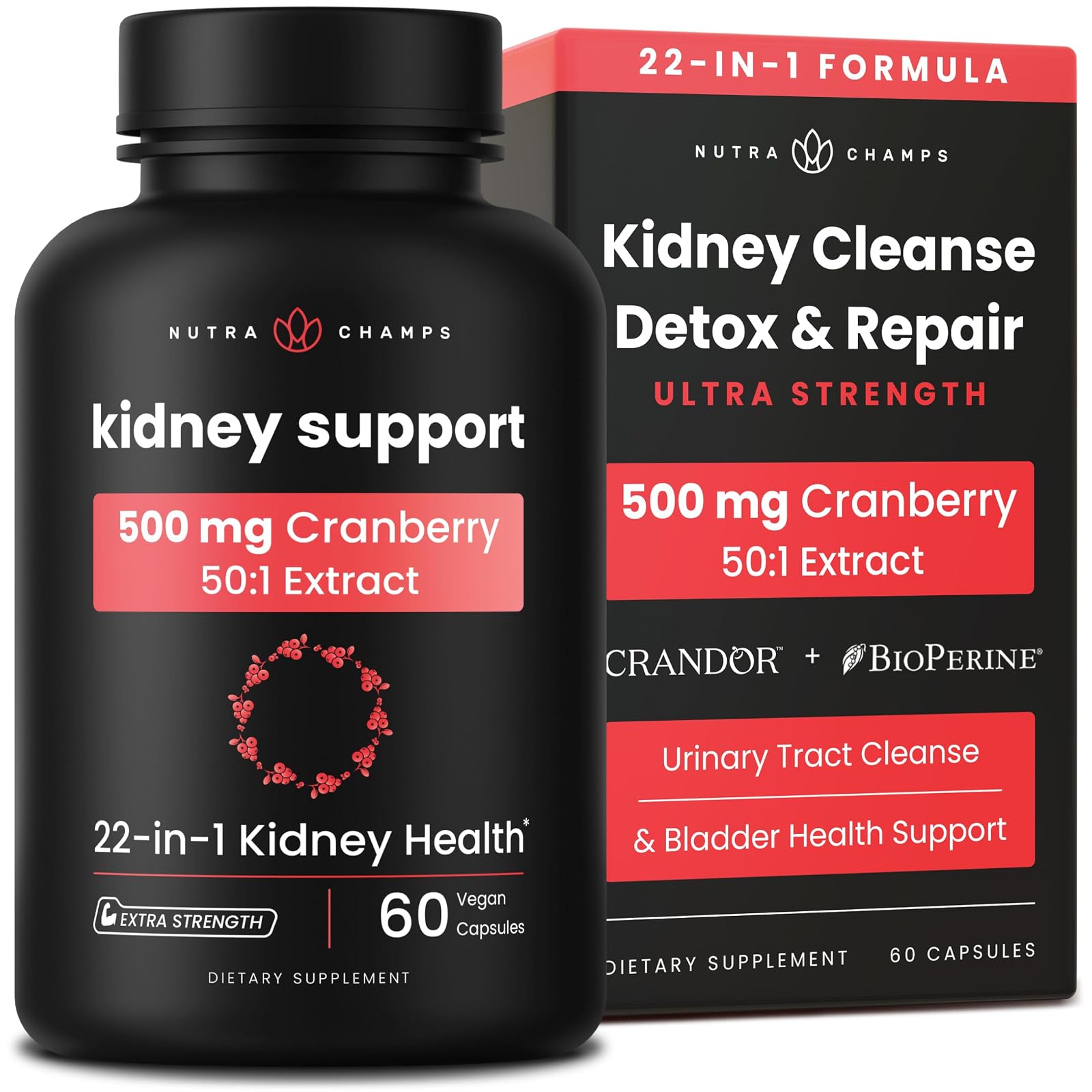 NutraChamps kidney cleanse capsules