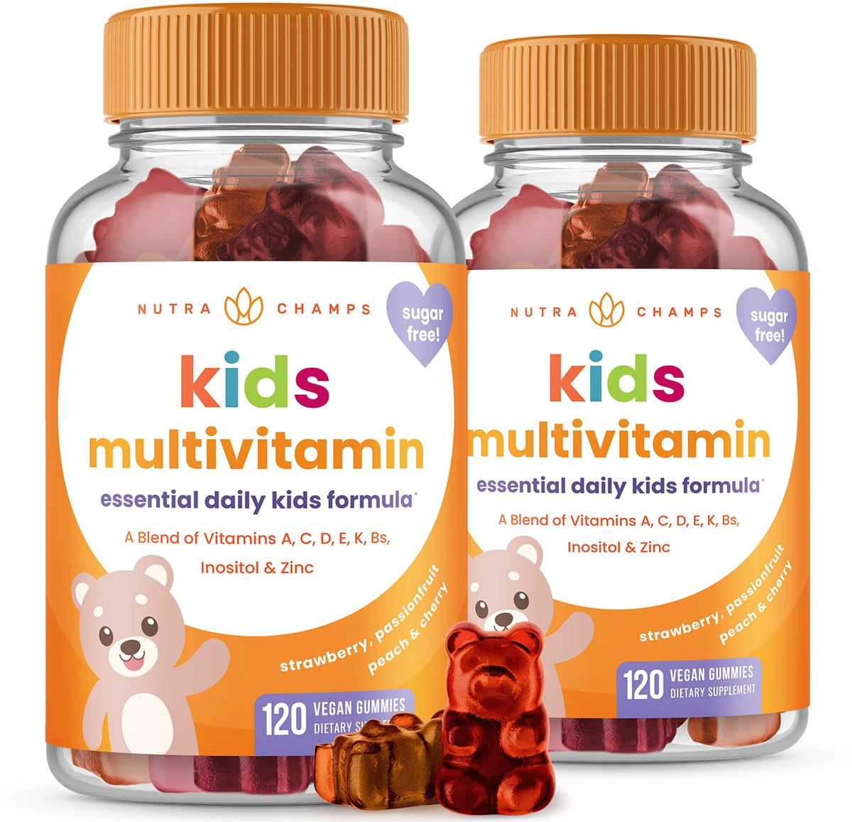 NutraChamps kids gummy multivitamins