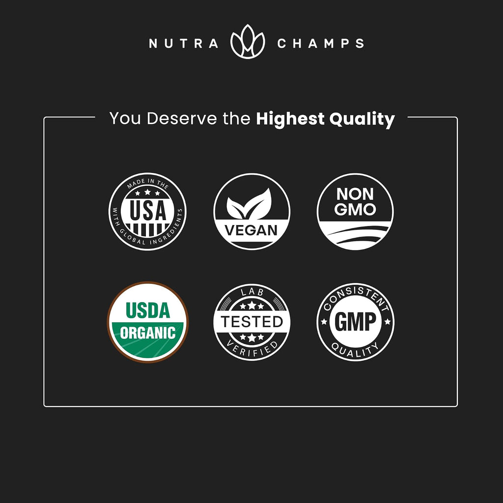 NutraChamps lion's mane for wellness
