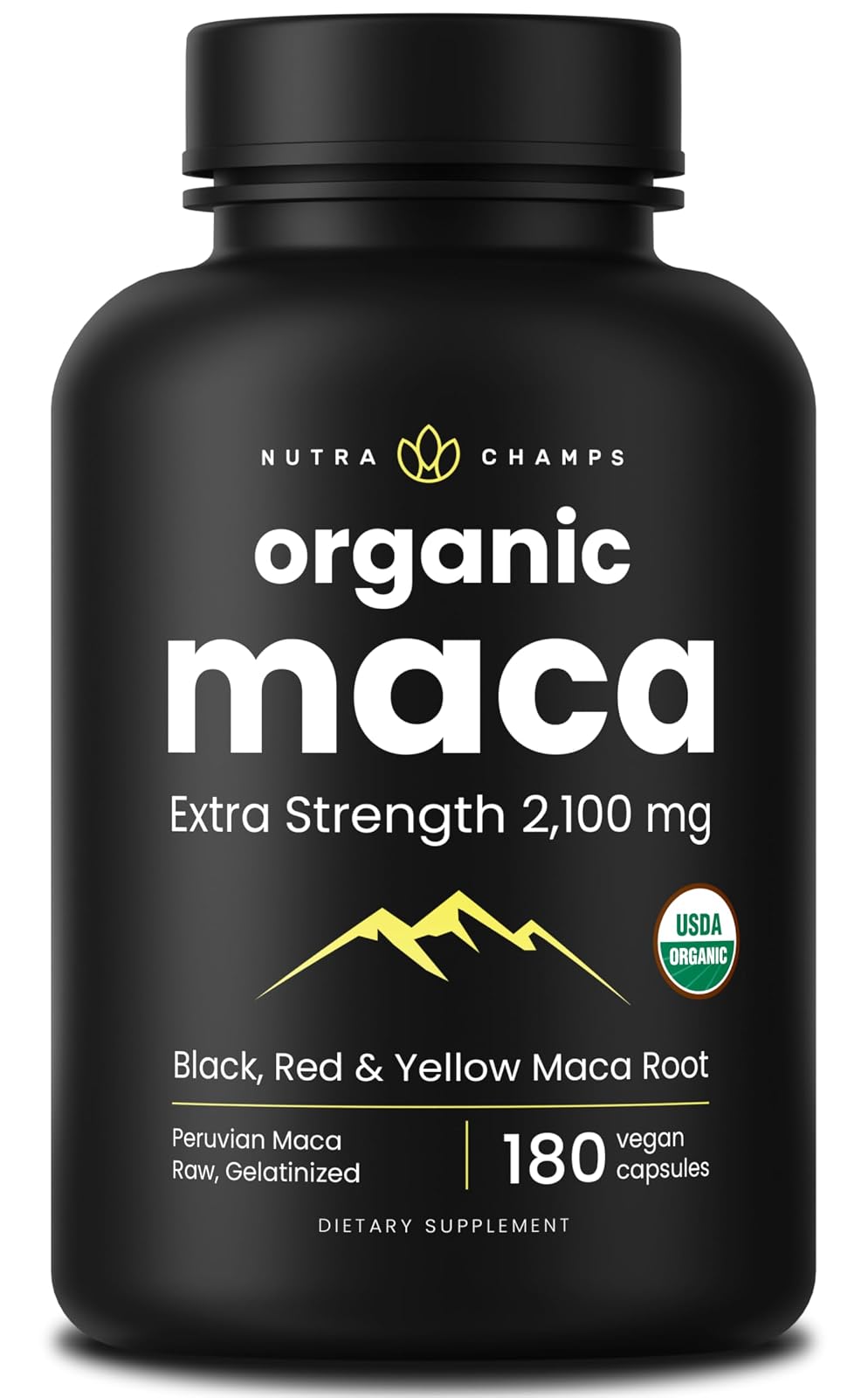 NutraChamps Maca Root capsules for energy