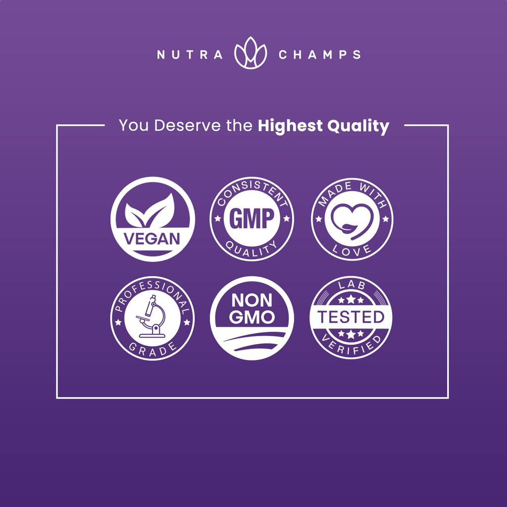 NutraChamps melatonin for restful nights