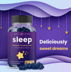 NutraChamps melatonin gummies for restful nights