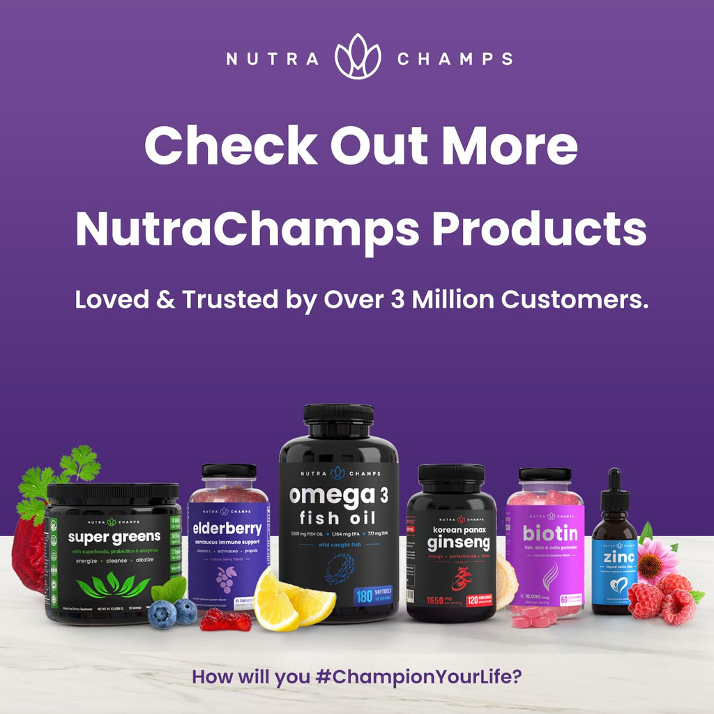 NutraChamps melatonin gummies with natural ingredients