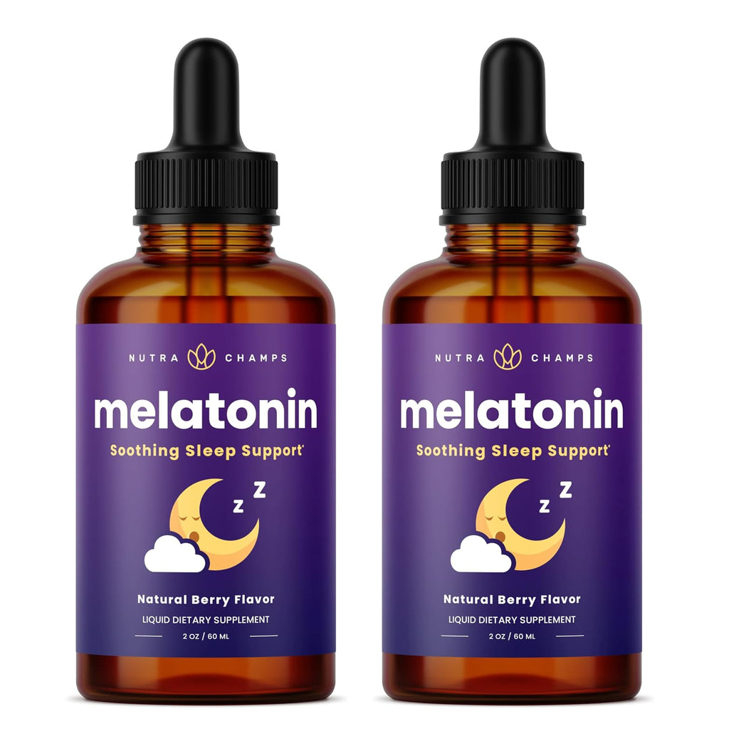 NutraChamps melatonin liquid drops