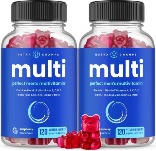 NutraChamps multivitamin for men gummies