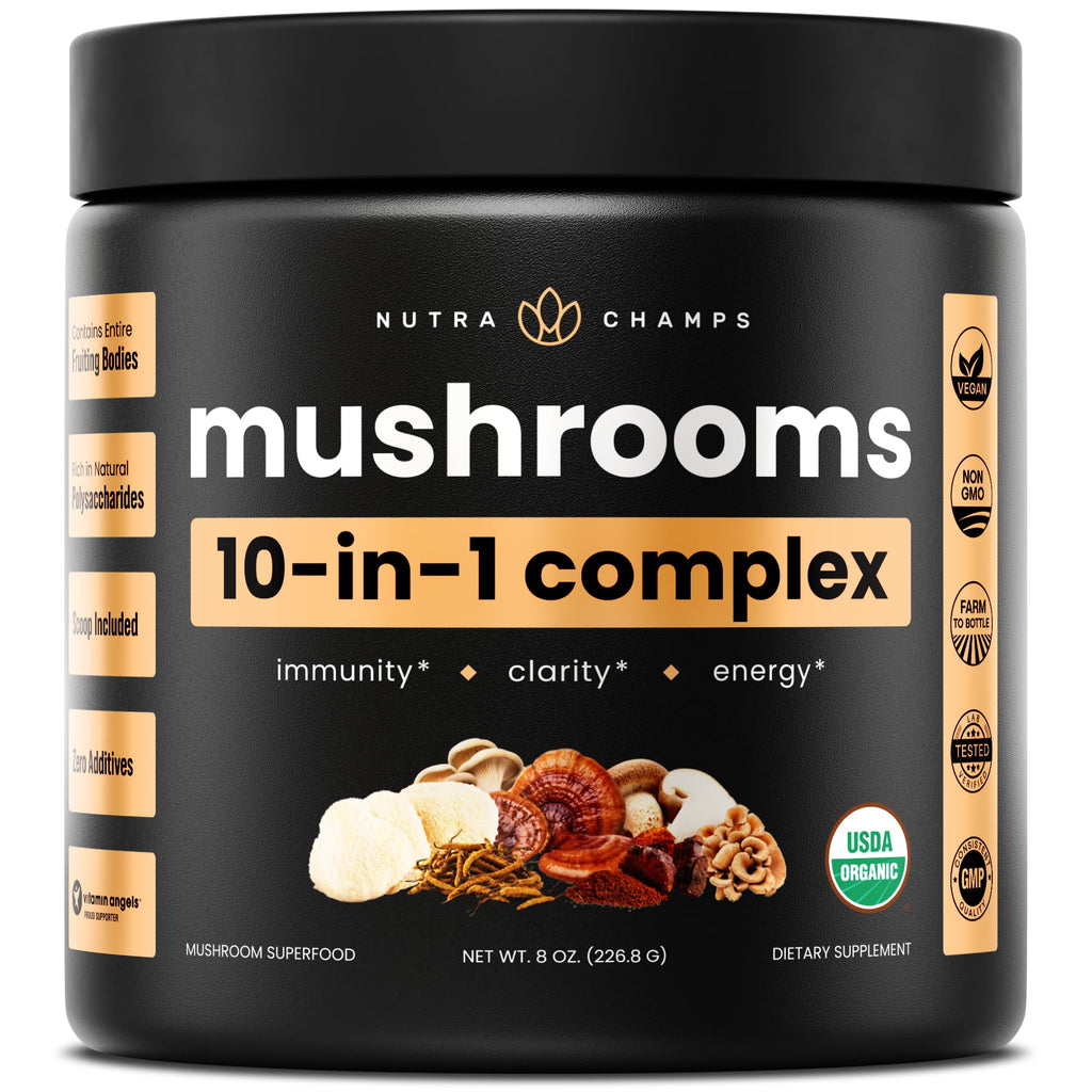 NutraChamps mushroom powder for memory