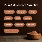 NutraChamps mushroom powder for mental clarity