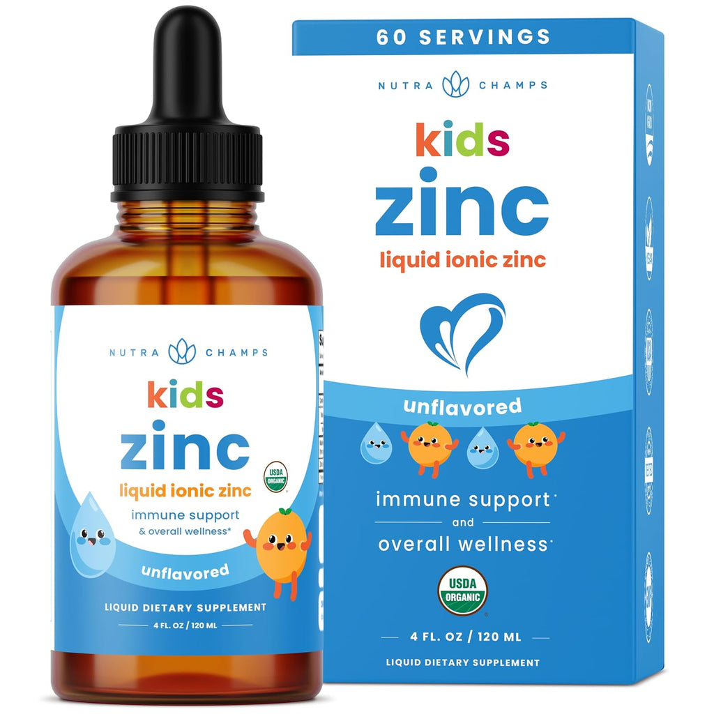 NutraChamps organic zinc drops benefits
