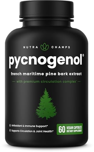 NutraChamps Pycnogenol antioxidant capsules