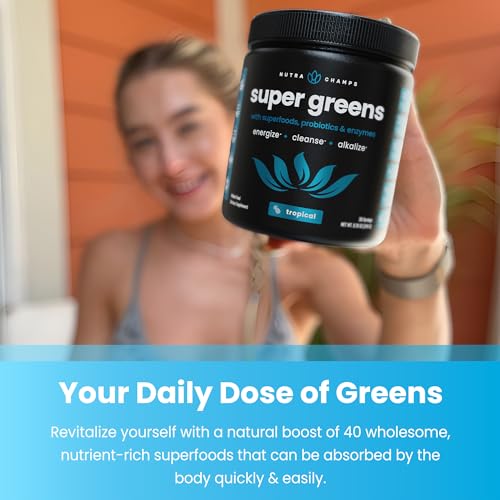 NutraChamps super greens for energy