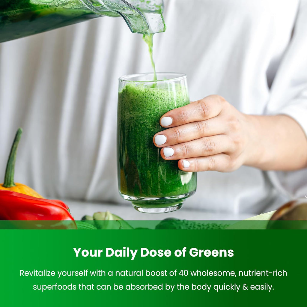 NutraChamps Super Greens Powder ingredients