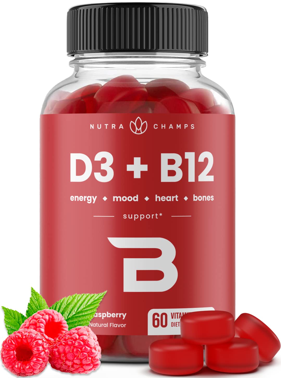 NutraChamps vitamin D3 gummy supplements