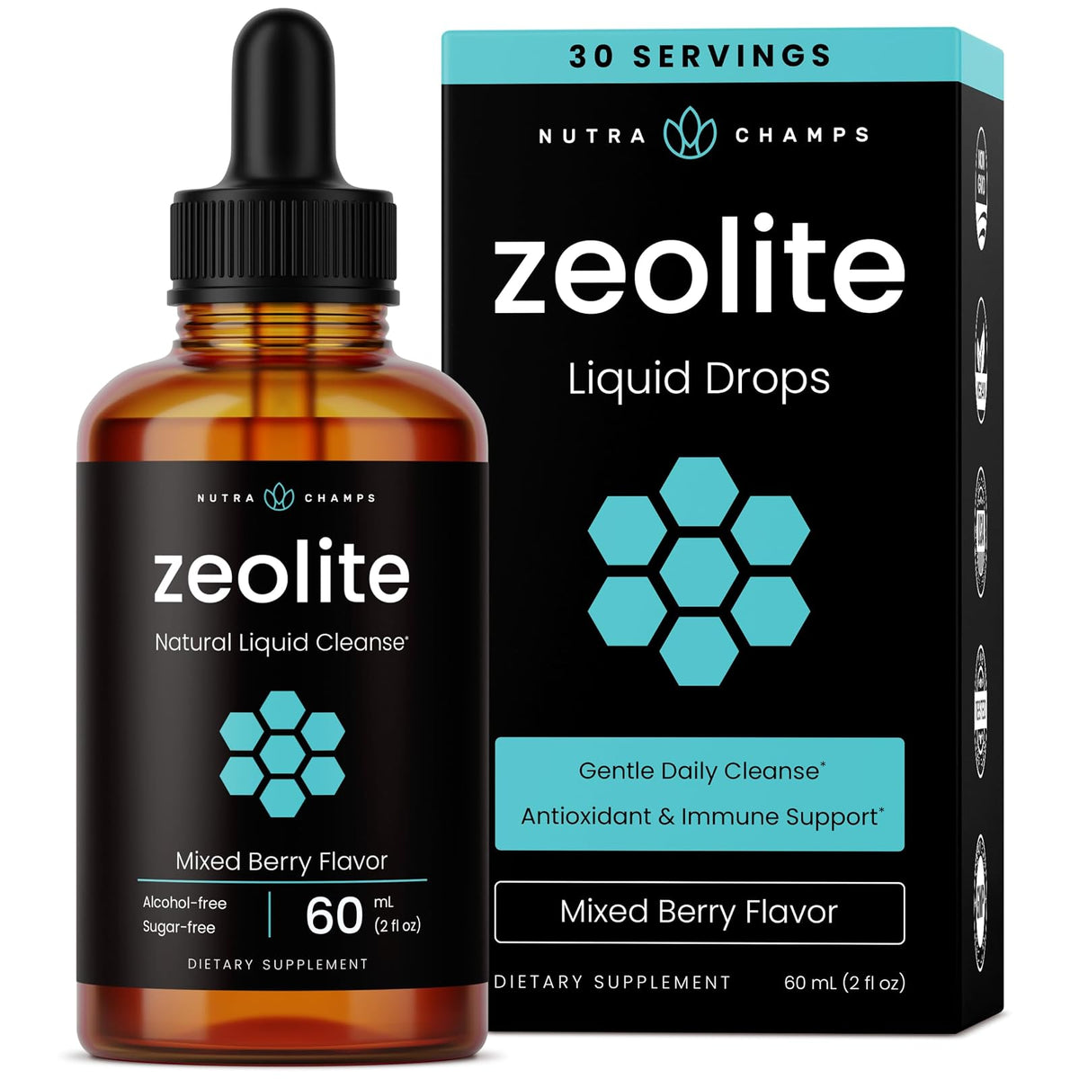 NutraChamps Zeolite mineral drops