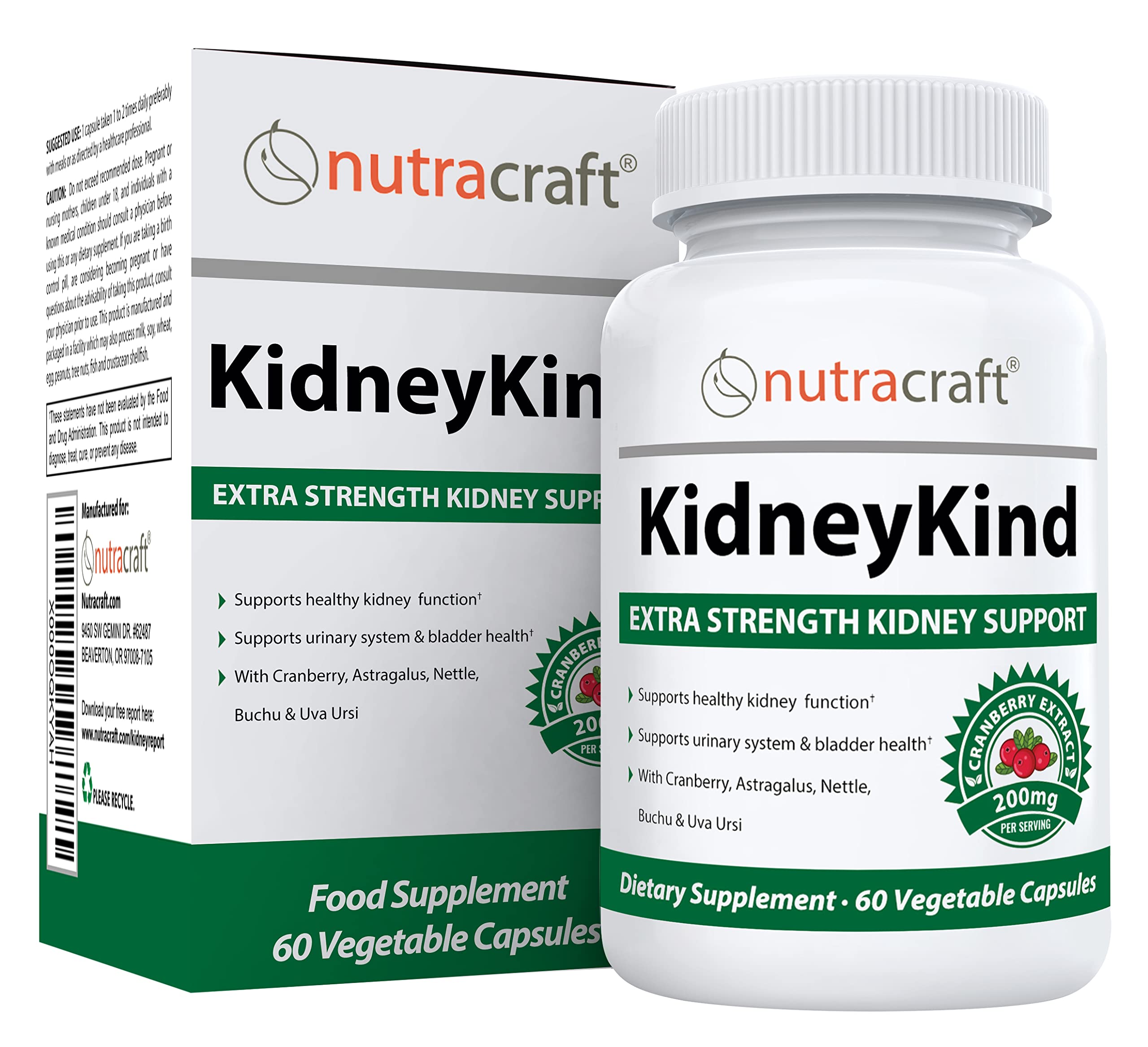 Nutracraft KidneyKind cranberry supplement