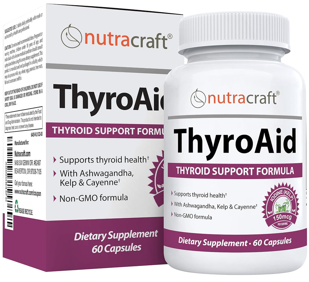 Nutracraft ThyroAid thyroid support capsules