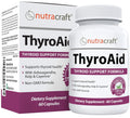 Nutracraft ThyroAid thyroid support capsules