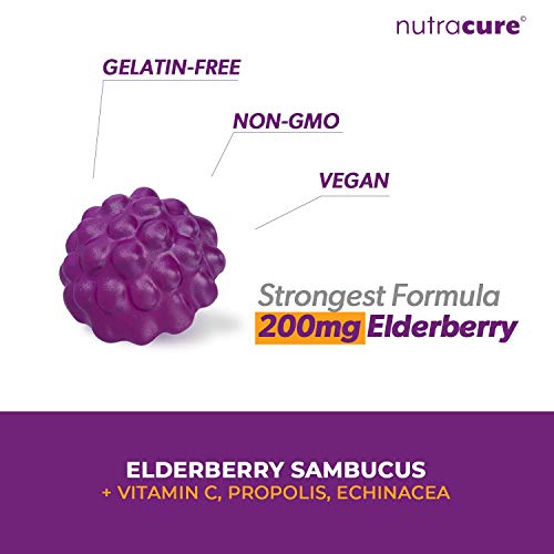 nutracure elderberry gummies for wellness
