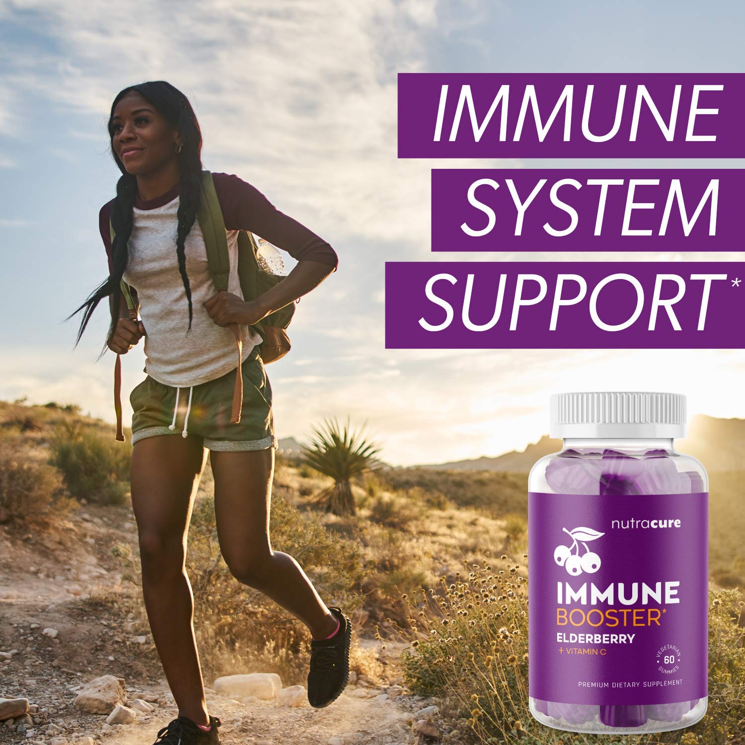 nutracure elderberry gummies for wellness