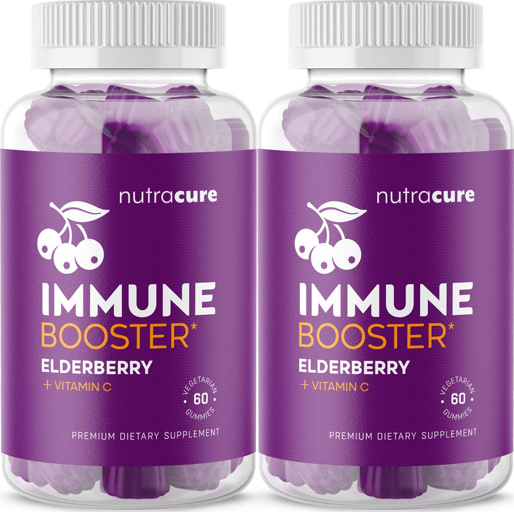 nutracure elderberry immune booster gummies