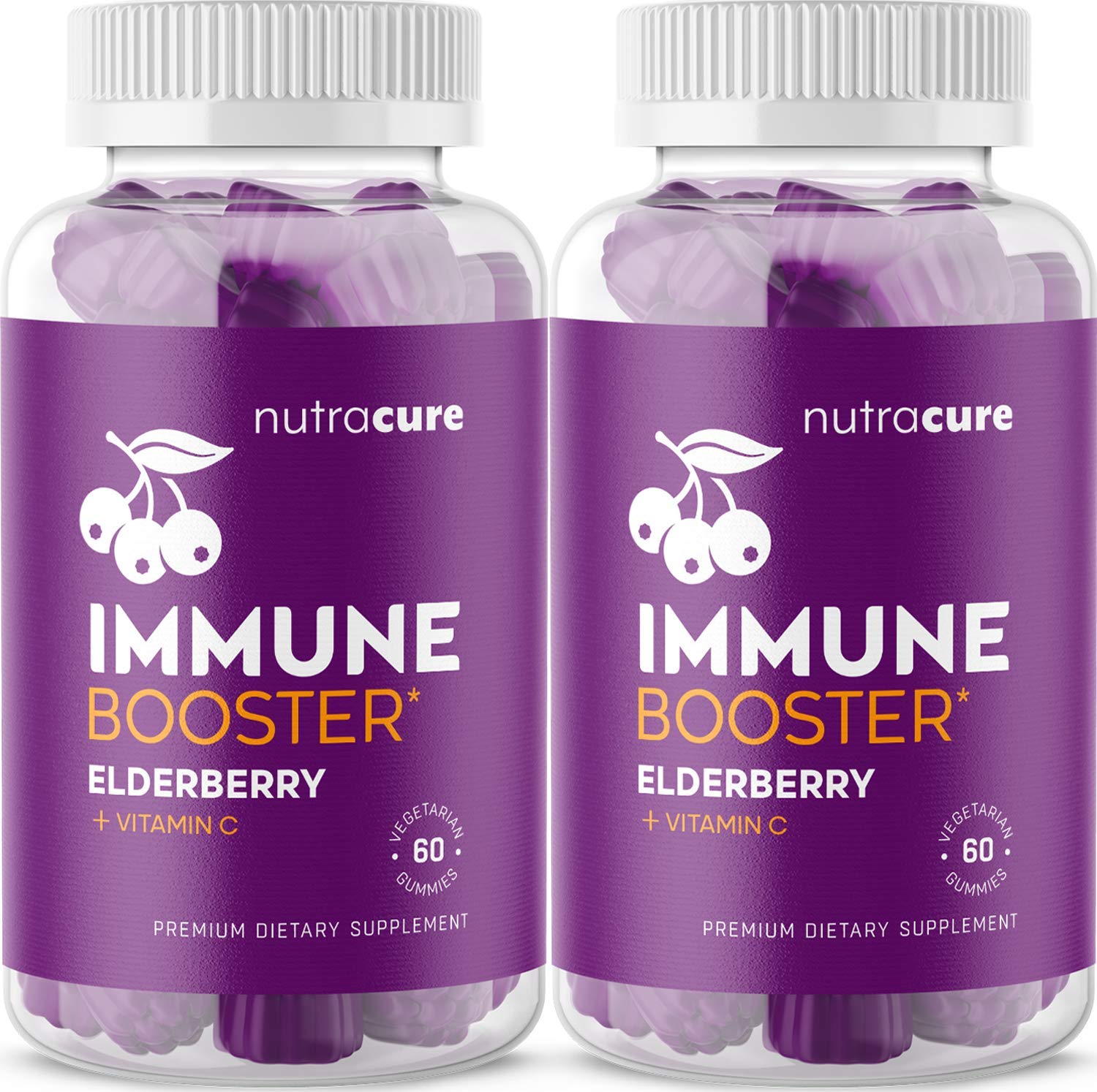 nutracure elderberry immune booster gummies