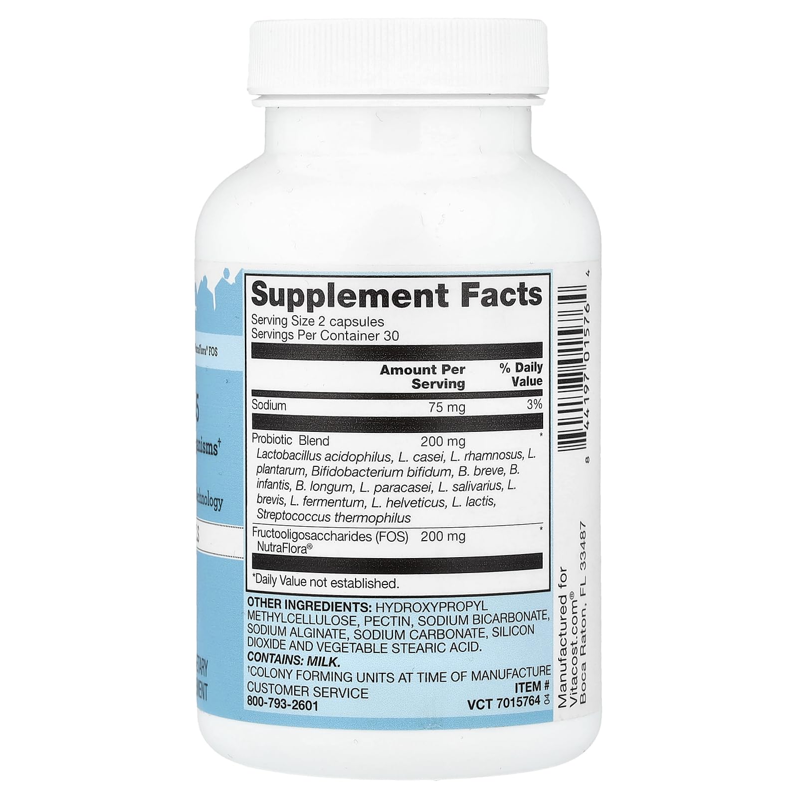 NutraFlora FOS for gut health