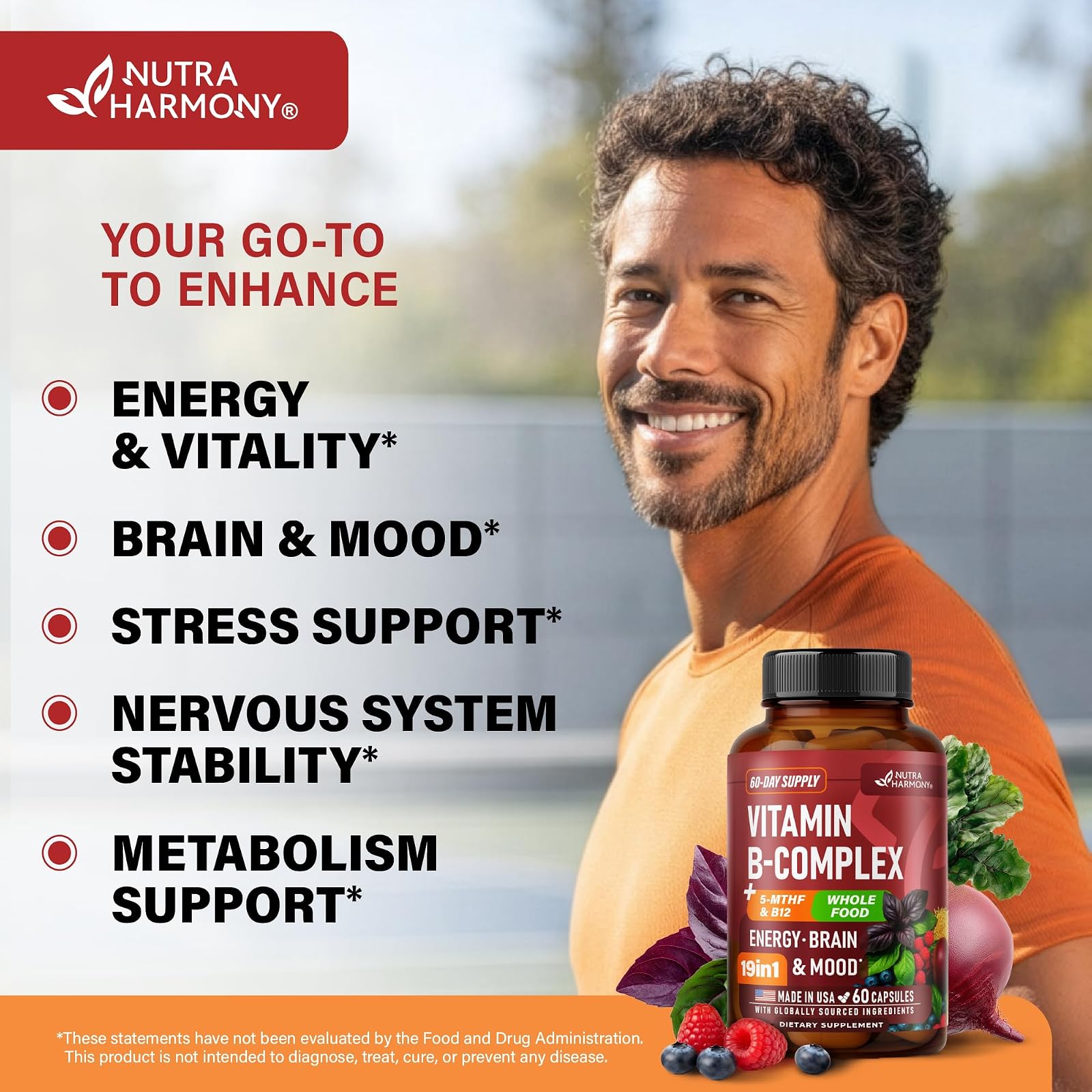 NUTRAHARMONY B vitamins for mood